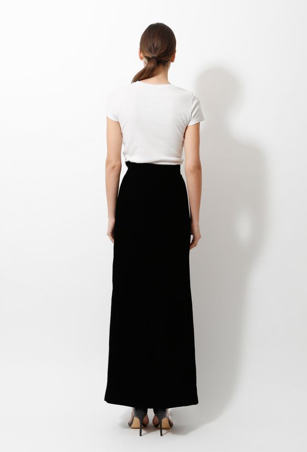 Vintage Velvet Maxi Skirt | Authentic & Vintage | ReSEE
