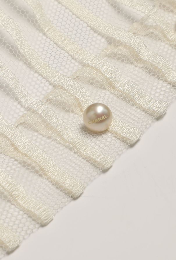 Ivory Pearl Embellished Top | Authentic & Vintage | ReSee Ivory Pearl Embellished Top | Authentic & Vintage | ReSee
