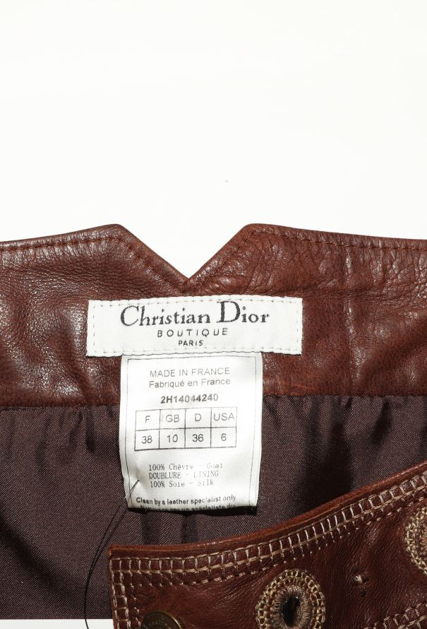 F/W 2002 Suede Mirror Trousers | Authentic & Vintage | ReSee F/W 2002 Suede Mirror Trousers | Authentic & Vintage | ReSee