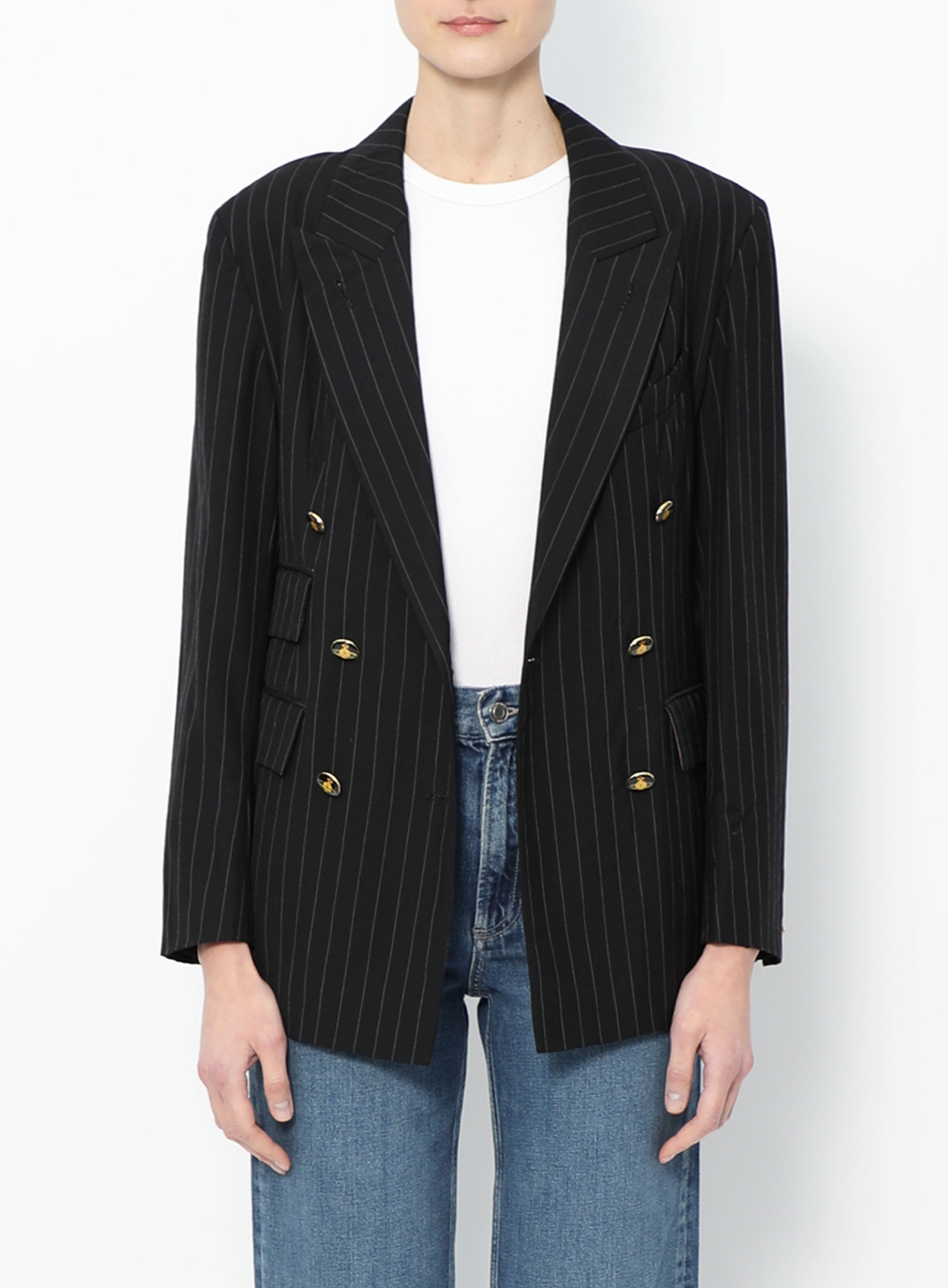 Classic Striped Blazer | Authentic & Vintage | ReSee